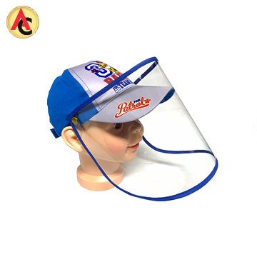 Children’s cap with face shield | Global Sources