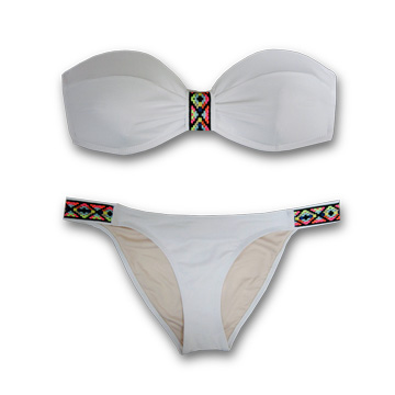 Bikini has eight-string back bandeau top | Global Sources