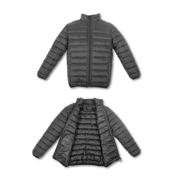 Men's softshell jacket in quilted design | Global Sources