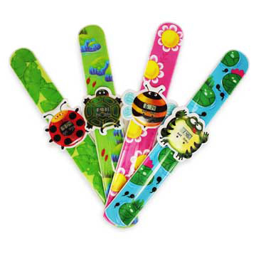 Reptile, insect slap watch for kids | Global Sources