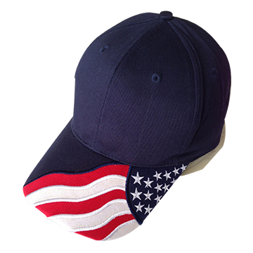 Unisex US flag baseball cap | Global Sources
