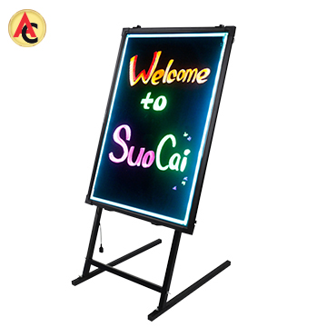 LED writing board flashes messages in neon | Global Sources