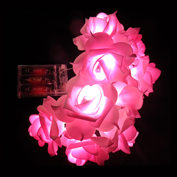 Battery-powered flashing flower lights | Global Sources