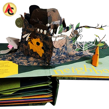 Nature-themed storytelling pop-up book | Global Sources