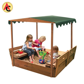 Canopy sandbox made of cedar | Global Sources
