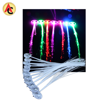 Flashing LED hair braid | Global Sources