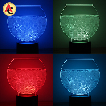 Touch-sensitive light forms a 3D fish bowl | Global Sources