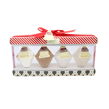 Christmas-themed 4-piece bath gift set | Global Sources