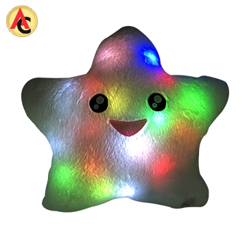 Light-up plush pillow adopts color-changing LEDs | Global Sources