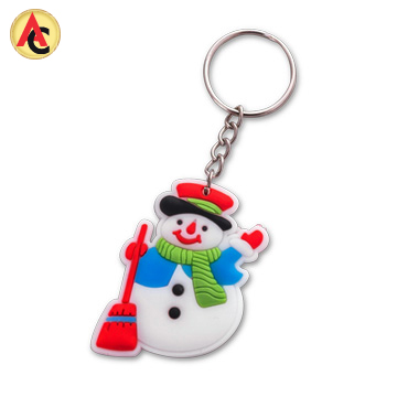 PVC snowman keychain in Pantone colors | Global Sources