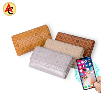 Wallet with power bank, wireless charger | Global Sources