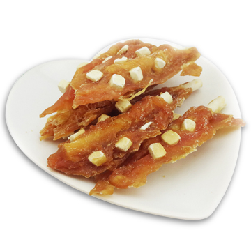 Dried chicken rawhide with cheese | Global Sources