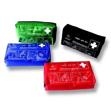 First-aid kit bears CE, FDA, BSCI marks | Global Sources