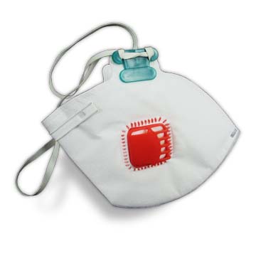 N95 particulate respirator with valve, adjustable nose pad | Global Sources