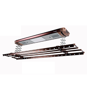 Smart clothes drying rack connects with mobile phone, plays music ...