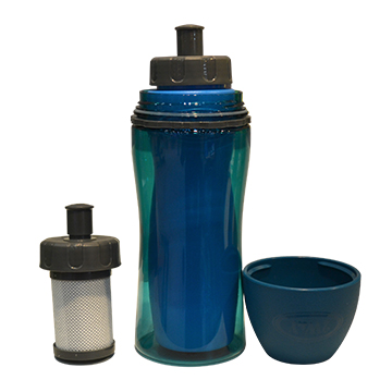 Water bottle creates 600L clean water with one filter | Global Sources
