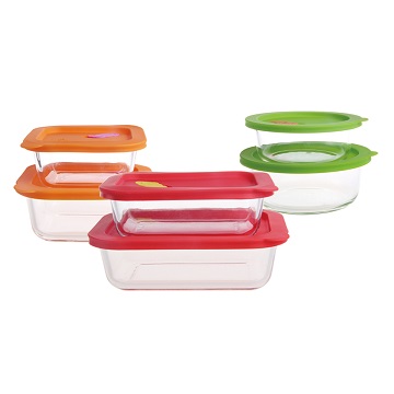 Airtight, freezer-safe glass container | Global Sources