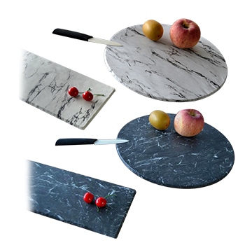 Marbleized melamine cutting board | Global Sources