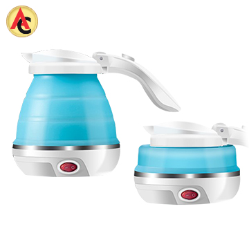 Mini electric kettle has collapsible silicone shell | Global Sources