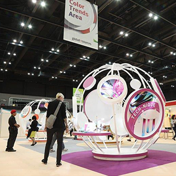 Trend-setting shades & hues of 2019 at Color Trends Area | Global Sources