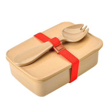 Biodegradable lunch box uses rice husk, starch | Global Sources