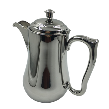 Coffee pot uses mirror-finished stainless steel | Global Sources