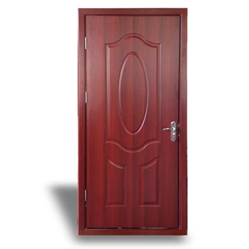 Fire-, scratch-resistant wood door set in various colors | Global Sources