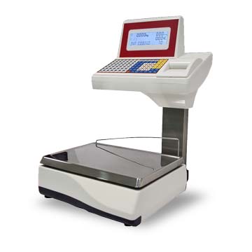 Retail counter scale features 7-line high-contrast display | Global Sources