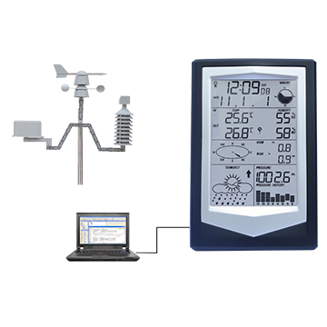 Wireless weather station features PC interface | Global Sources