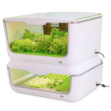 Indoor vegetable-growing box works with app | Global Sources