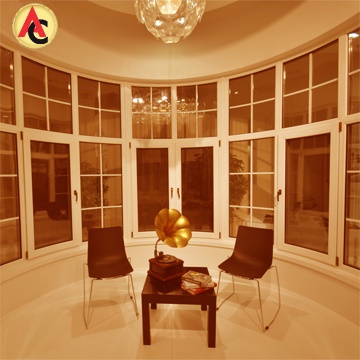 Curved aluminum-clad wood window | Global Sources