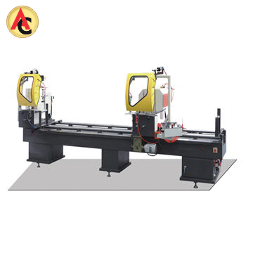 Double-angle sawing machine