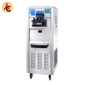 Ice cream machine makes twin-twist flavors | Global Sources