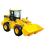 Wheel loader, moves up to 5 tons