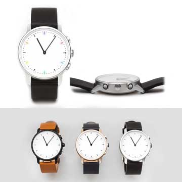 Minimalist smart watch with two built-in batteries | Global Sources
