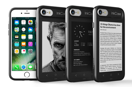 Hybrid case gives iPhone 7 an E Ink display | Global Sources