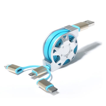 4-in-1 retractable data cable avoids tangling | Global Sources