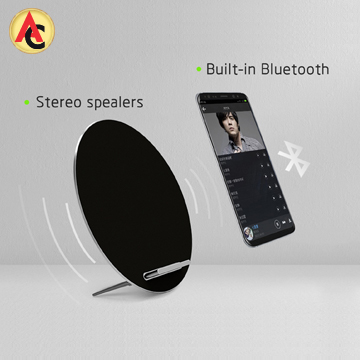 Qi-enabled wireless charger is also Bluetooth speaker | Global Sources