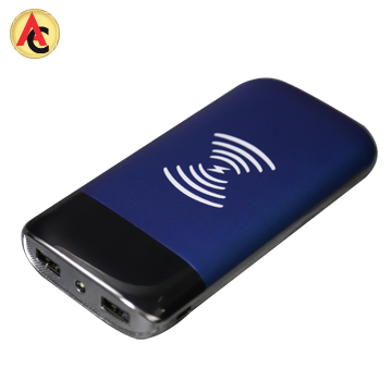 Qi-enabled power bank with LED screen | Global Sources