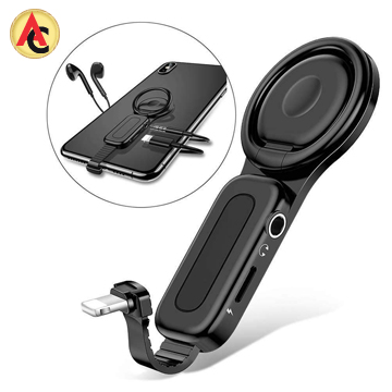 Lightning adapter with phone ring, stand | Global Sources