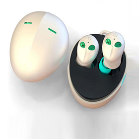 Alien-shaped TWS earbuds