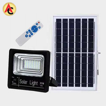 Remote controlled solar LED floodlight | Global Sources