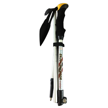 Trekking pole folds into four segments | Global Sources