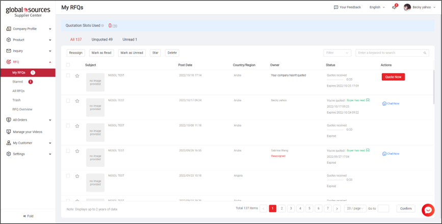 Supplier Help Center