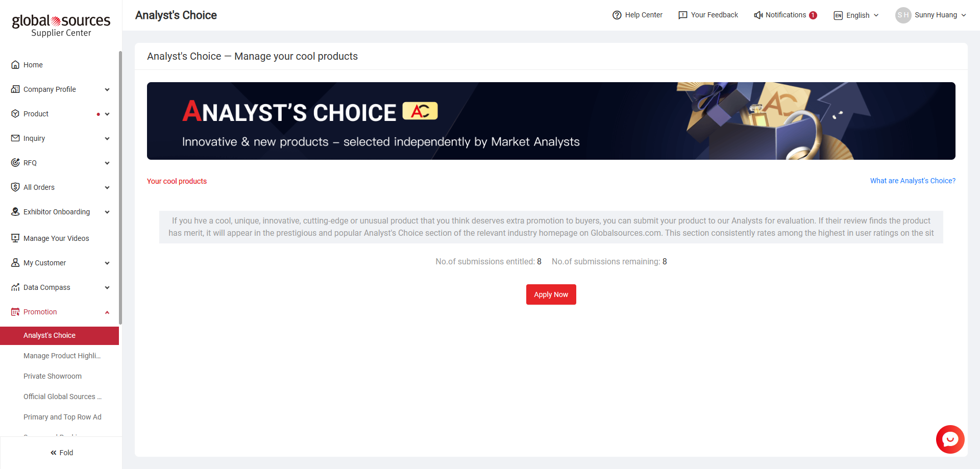 Supplier Help Center