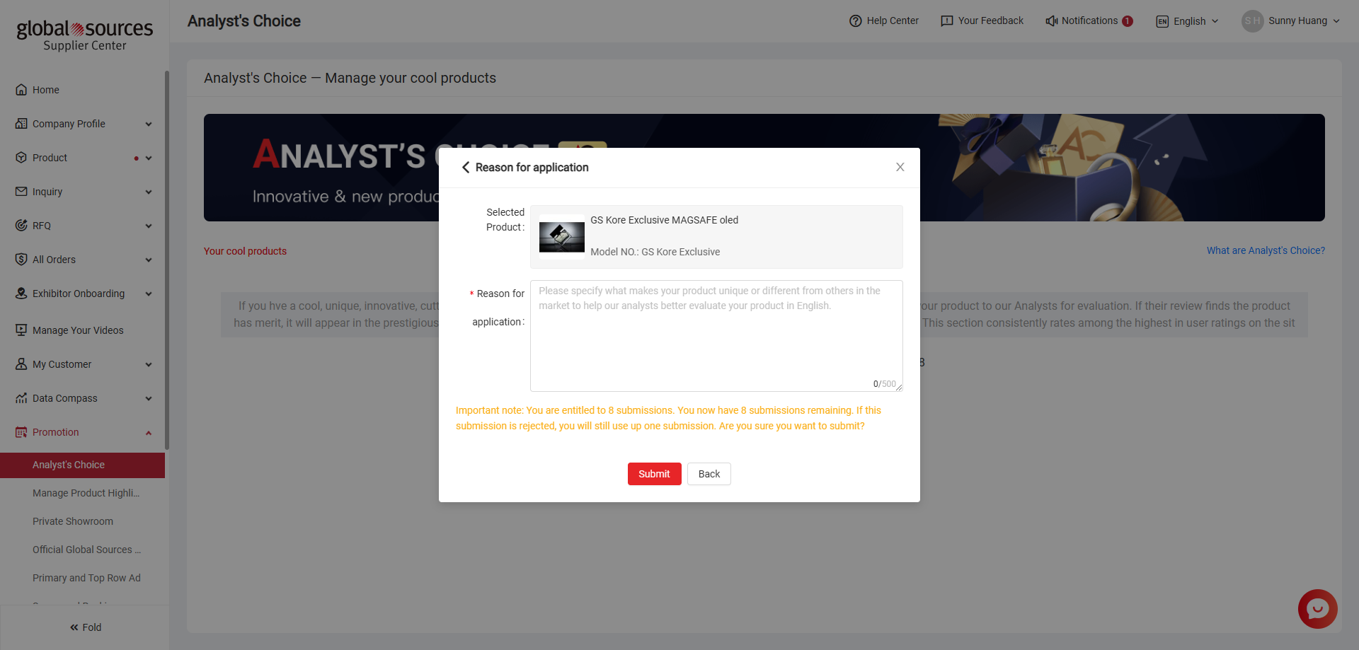 Supplier Help Center